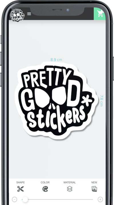 PrettyGoodStickers - Create your own awesome custom stickers!